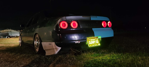 Custom Light Up License Plate | SPIDER GRAPHIX