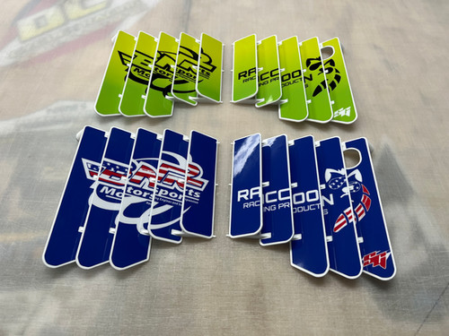 RRP Yfz450r Radiator Louver Decals | Spider Graphix