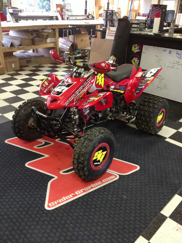 Honda Trx450R 2004-2014 - Base Graphics Kit | Spider Graphix