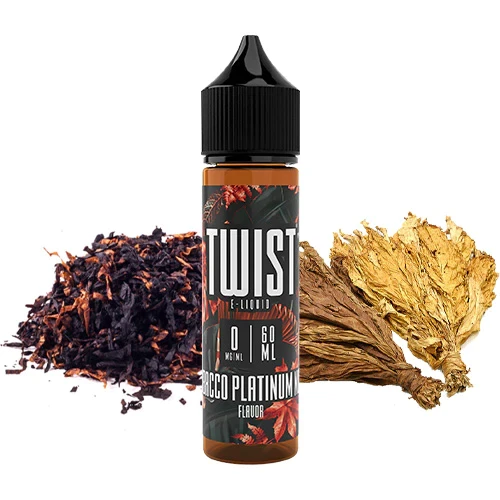 Twist Tobacco Platinum No.1 60ML 3 MG | vapercrewmx