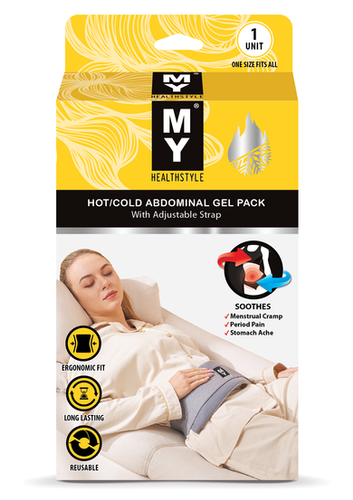 MY Hot/Cold Abdominal Gel Wrap with Adjustable Strap | Silverline Medical