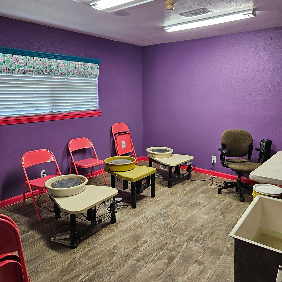 Painting Pottery | The Ceramic and Pottery Center | League City, TX