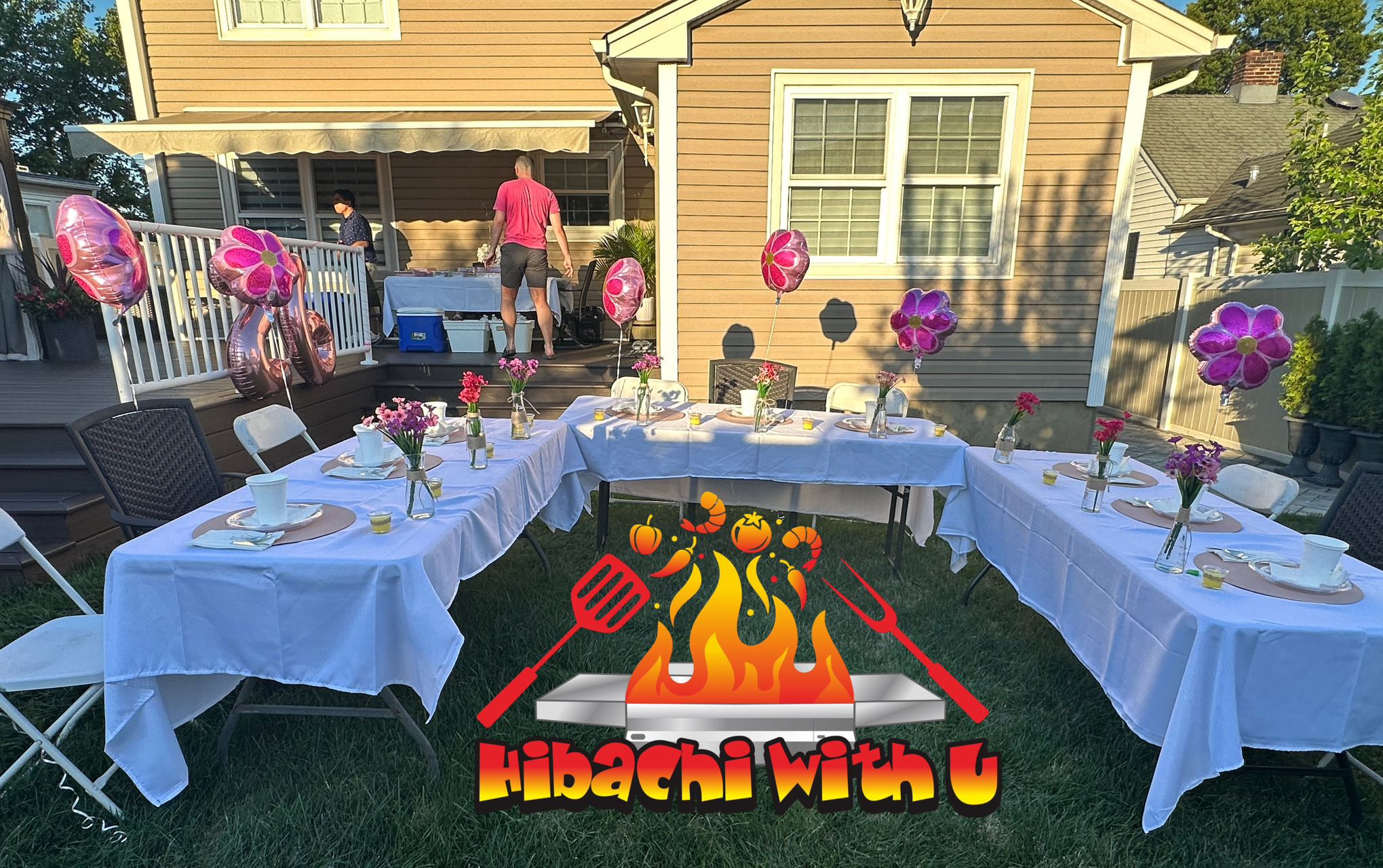 HIbachi With U-Just $450 Mobile Hibachi at home