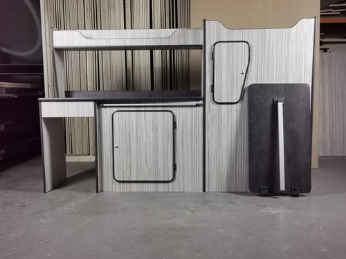 Ford Transit Custom SWB Cabinets Inc. Above Sink Storage | Billy Button ...
