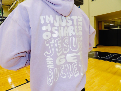 Jesus & Buckets Hoodie | Jesus & Football