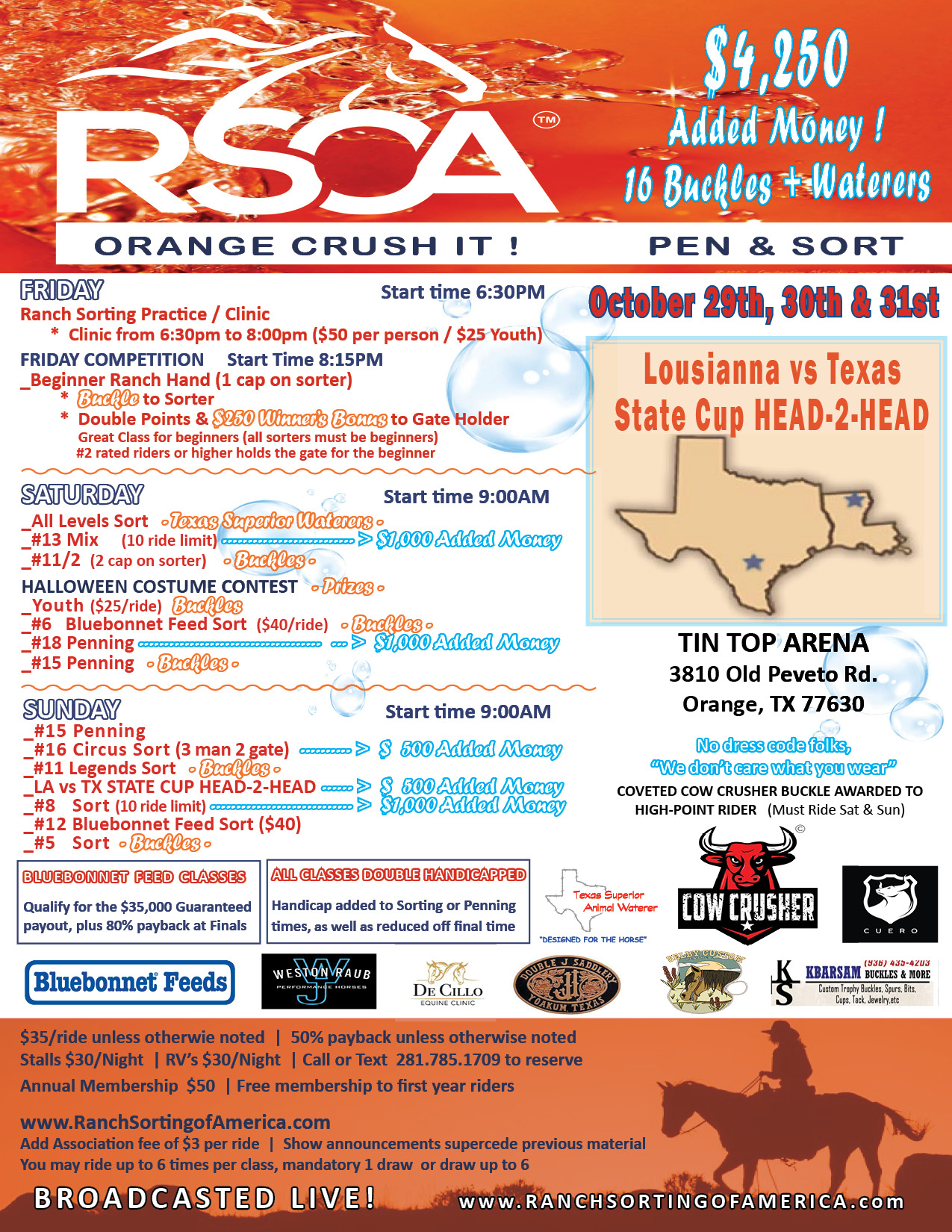 2021 Events | RSOA Ranch Sorting