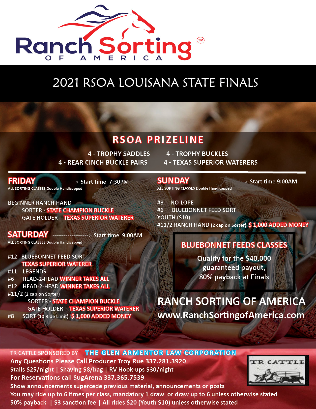 2021 Events | RSOA Ranch Sorting