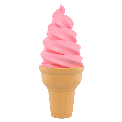 Base gelado soft morango 1kg | Bubble tea shop