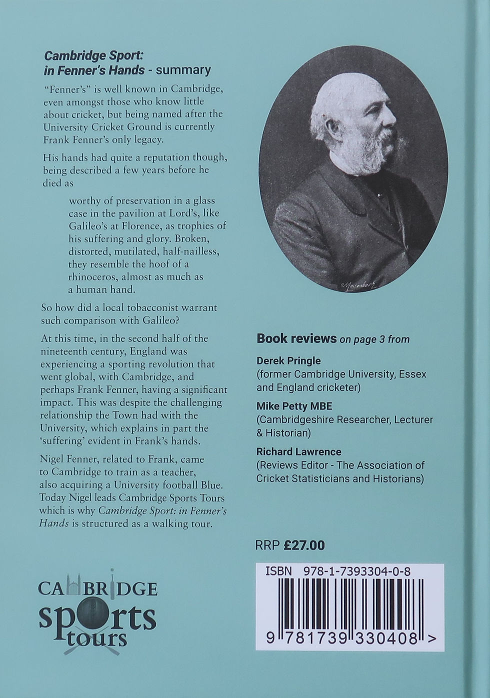 Book for sale | Cambridge Sports Tours | Cambridge