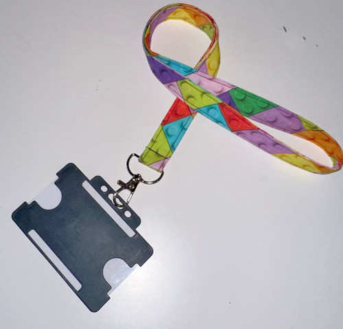 Building Blocks Lanyard | Little Dots Bows