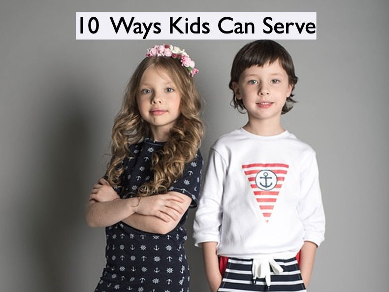 10 Ways Kids Can Serve