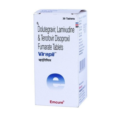 DOLUTEGRAVIR/LAMIVUDINA/TENOFOVIR 50/300/300 mg (Viropil) - ver Precio