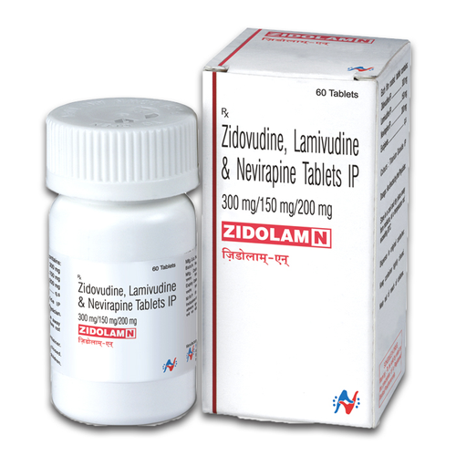 ZIDOVUDINA/LAMIVUDINA/NEVIRAPINA 300/150/200 mg (Zidolam-N) - ver Precio