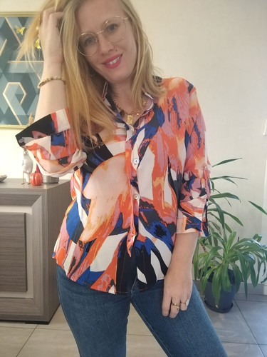 Chemise colorée, look tendance, confortable | MOD'Chadeschoux