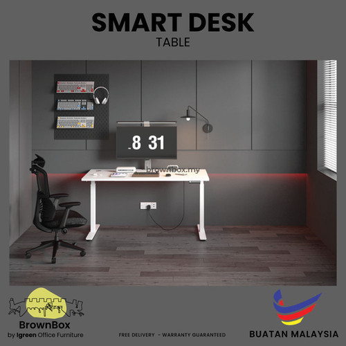 Smart Desk Electric Adjustable Table | Brownbox.my