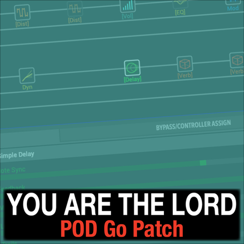 You are the Lord // Passion // POD Go Patch | Joey Cobra