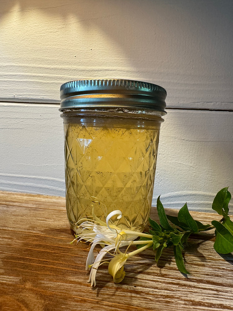 how do you make honeysuckle jelly