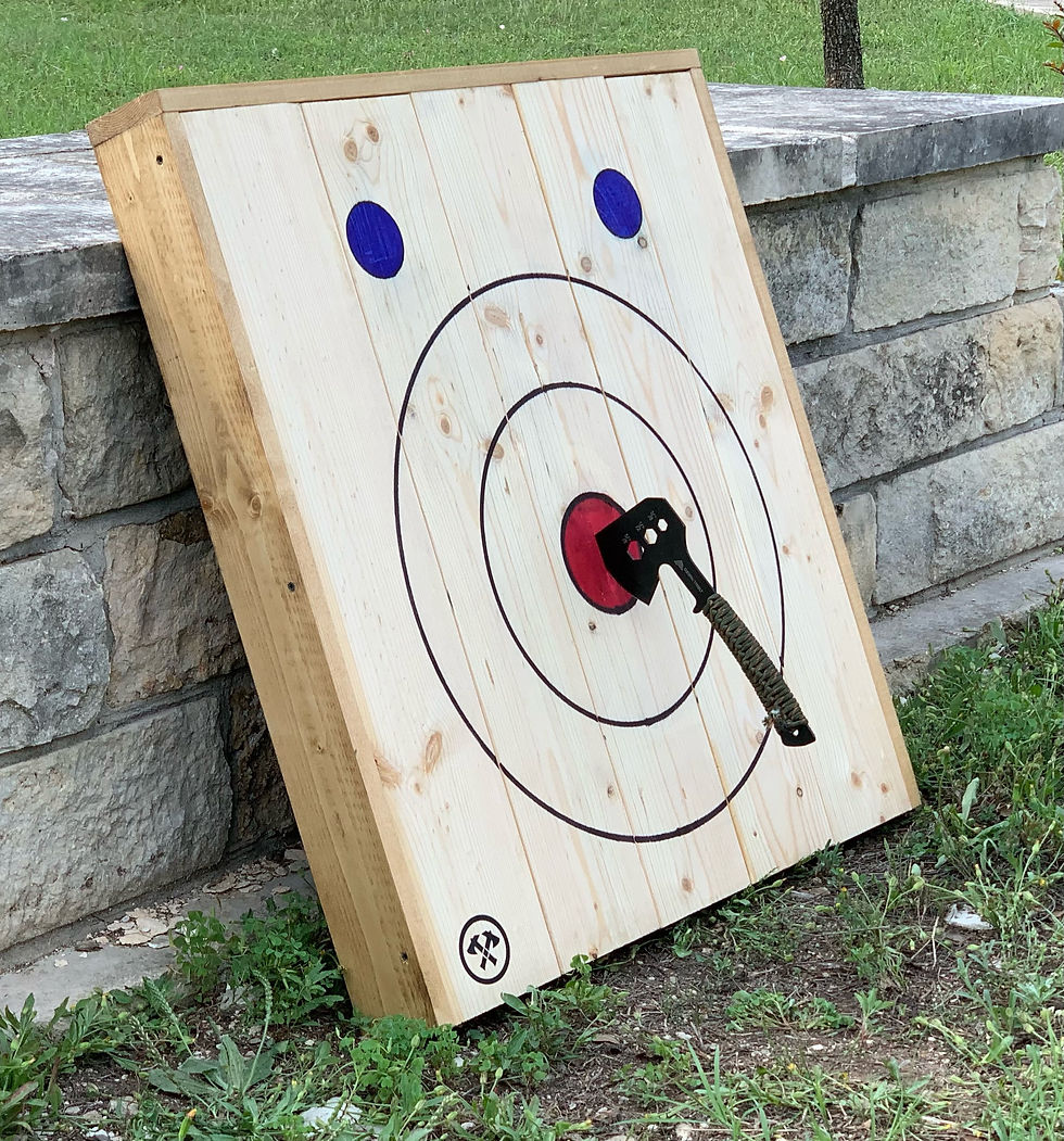 SHOP I Tomahawk Targets I Axe and Knife Throwing Targets: Greg Kelley