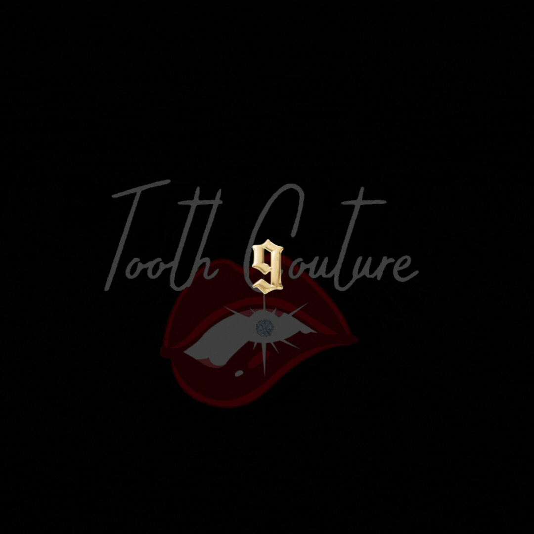 Number 9 Tooth Charm | Tooth Couture