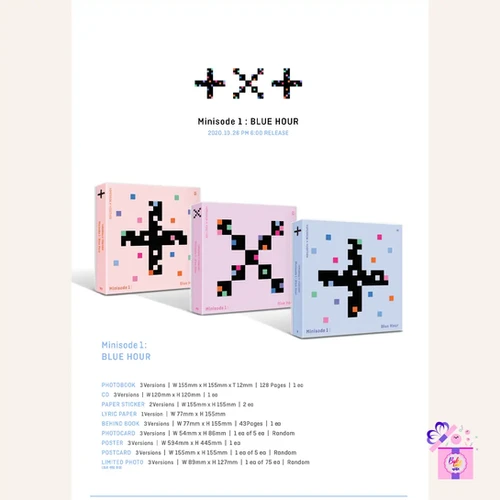 TXT – Minisode 1 : Blue Hour (3rd Mini Album) | KPOPJOAYO