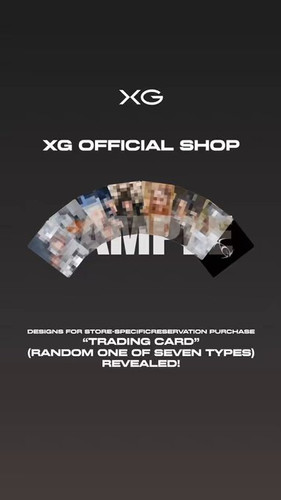 XG AWE XGALX Trading Card Pack | KPOPJOAYO