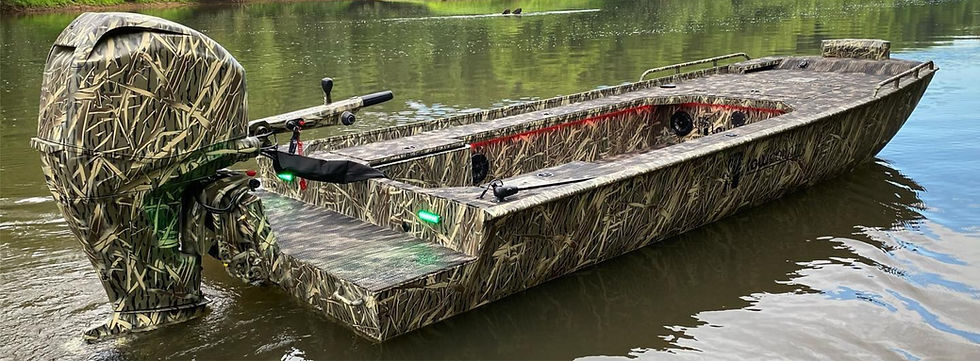 Redleg Camo | Stencil kits | Duck boat paint