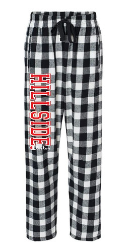 Hillside C Logo White/Black Buffalo Pajama Pants | Cali Customs
