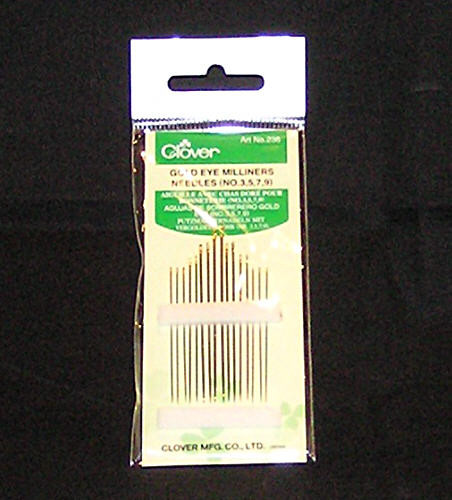 CLOVER Gold Eye Milliner / Straw Needles | De Lew Designs Au