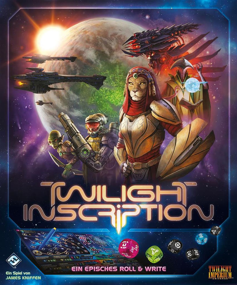 Review: 'Twilight Inscription' a new roll and write board game in the ...