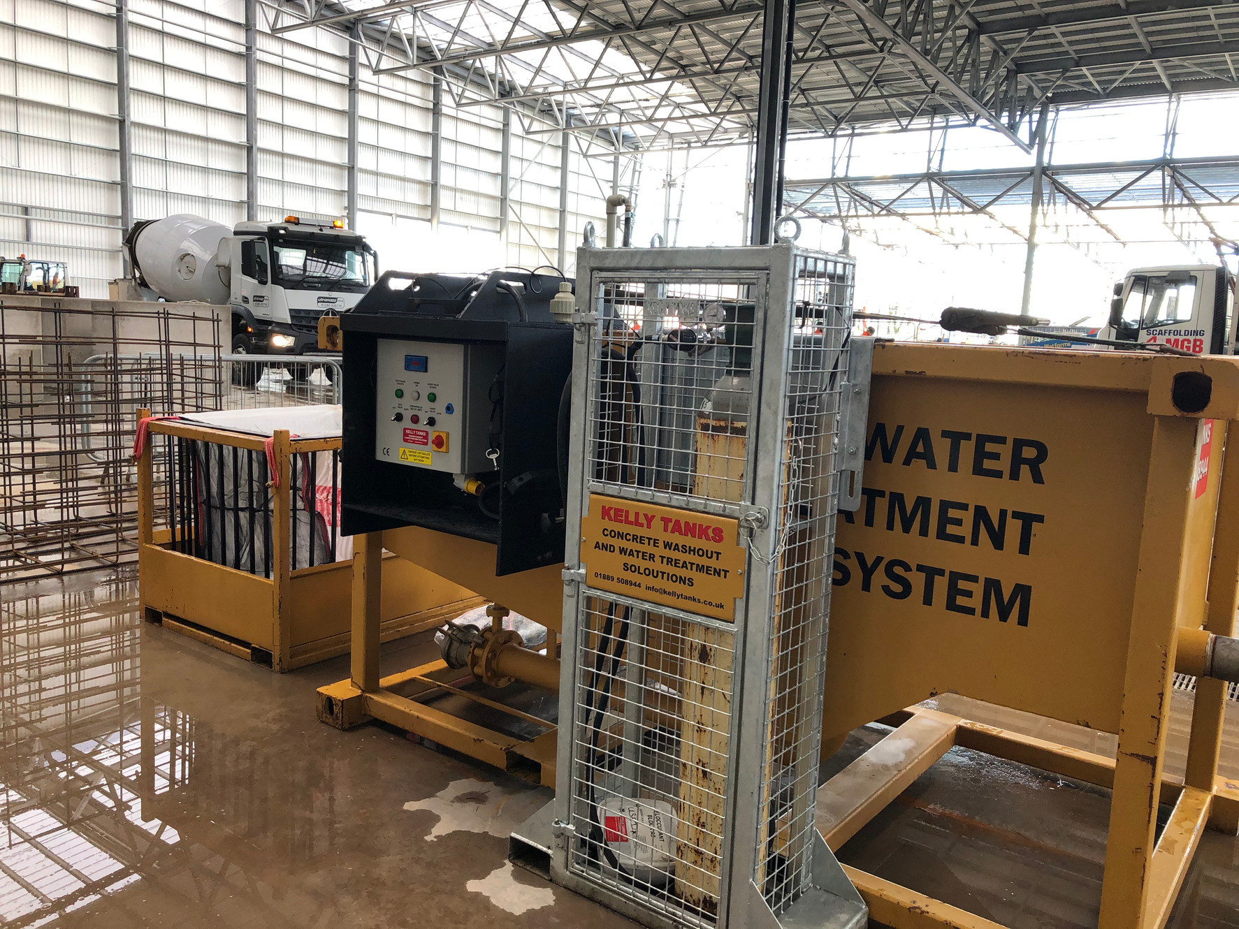 Kelly Tanks Ltd | Concrete Washout, Hydrodem & Water Treatment Solutions