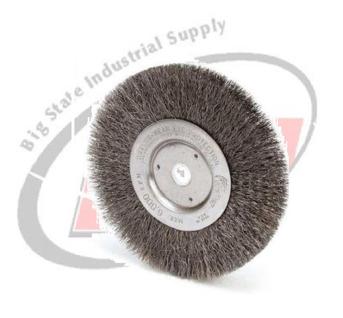 3/4" Crimped Wire Bench Grinder Wheel | Big State Industrial