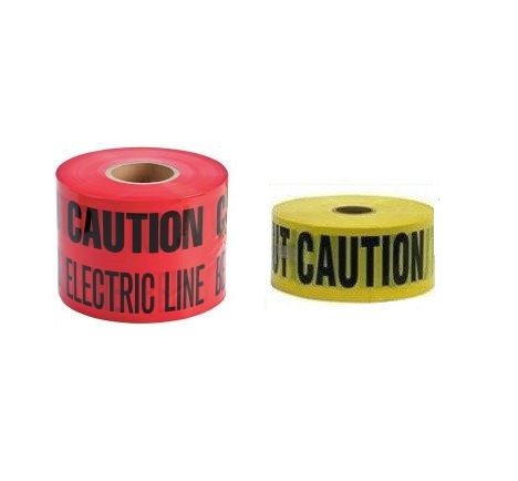 Caution/Barrier/Hazard Tape - 3" x 1000' | Big State Industrial