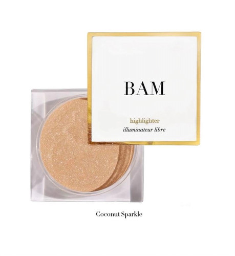 BAM Highlighter | BAM blowout & makeup