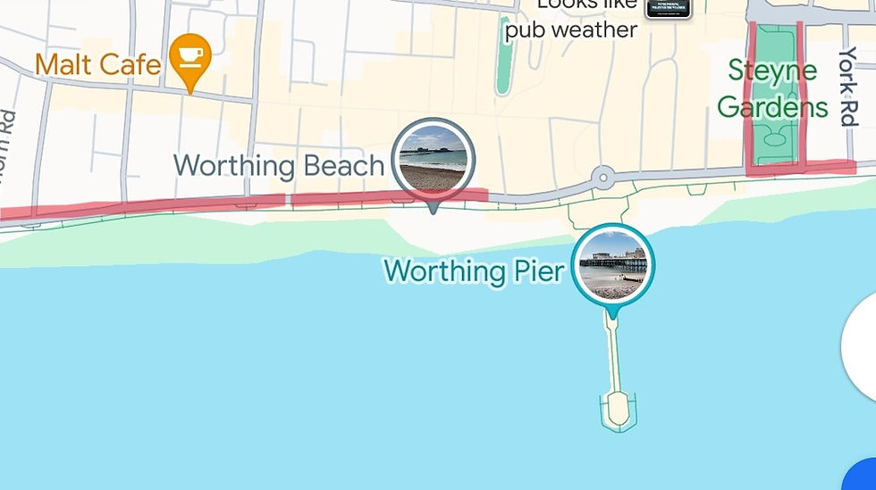 Worthing Pier and Beach