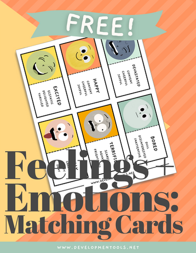 *FREE* Feelings and Emotions Matching Page | Developmentools