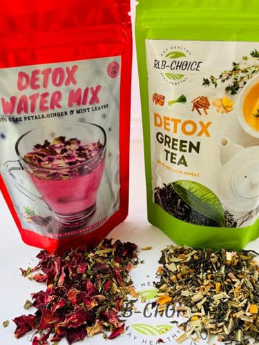 Combo of RLB-CHOICE Floral Fusion Detox Water Mix 50 gm & RLB-CHOICE ...