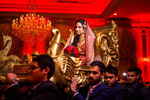 Antique Gold Carved Palki | B&B