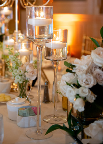 Glass Floating Candle Holders | B&B