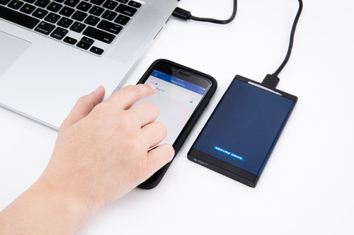 1TB HDD Bluetooth Encrypted Hard Drive | ADDIS Technologies