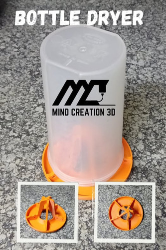 Water Bottle Dryer | Mind Creation 3D