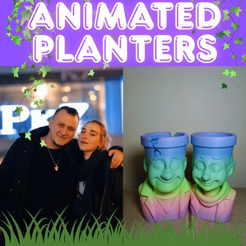 Animate Me Planter | Mind Creation 3D