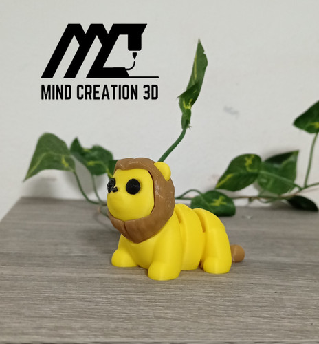 Fleximalz Lion | Mind Creation 3D