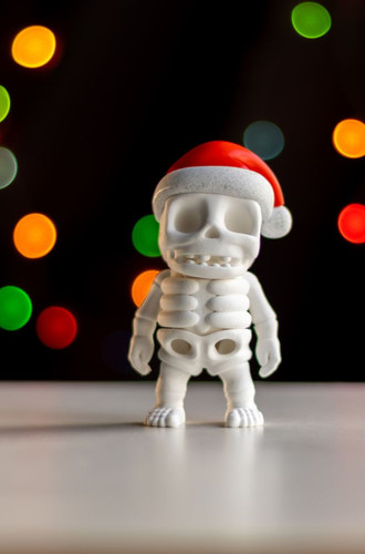 Fleximalz Santa Skeleton | Mind Creation 3D
