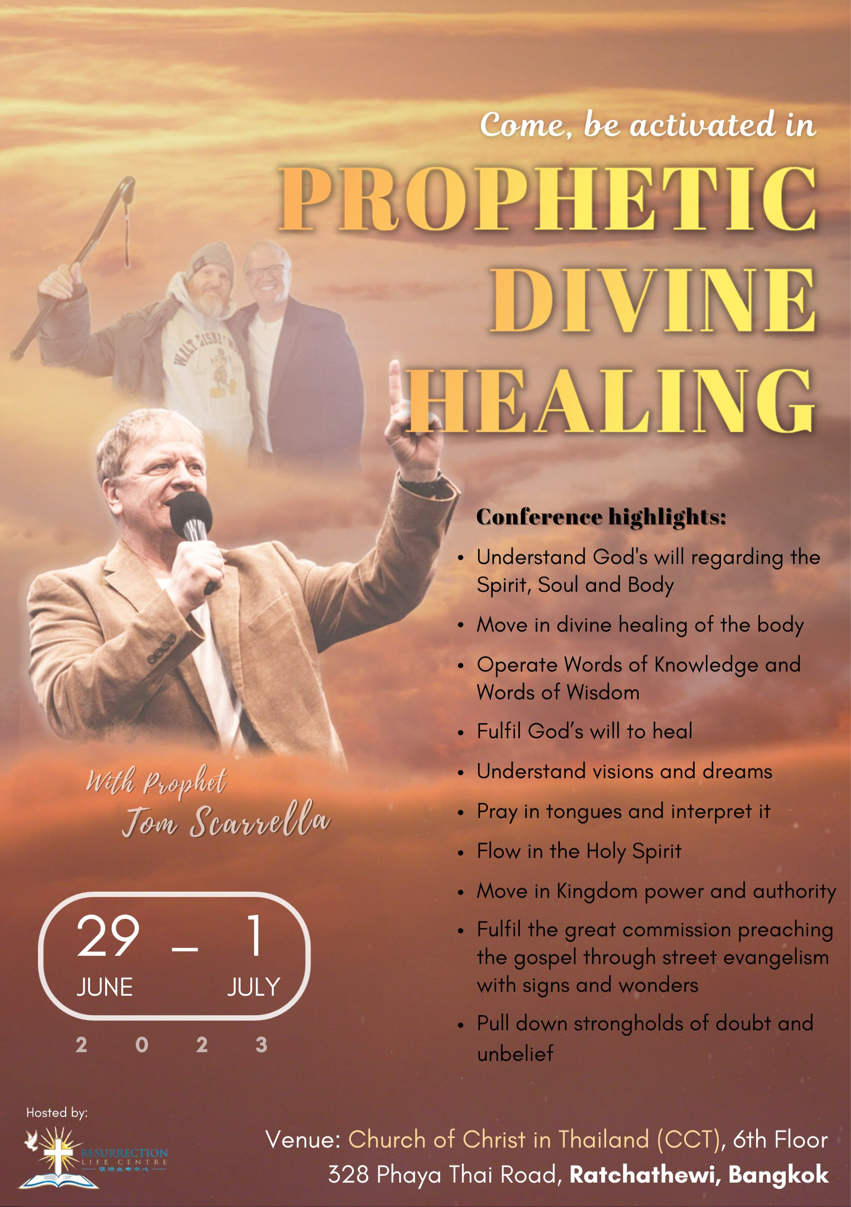 PROPHETIC DIVINE HEALING CONFERENCE (29 Jun - 01 Jul 2023, 9:30am - 5pm ...