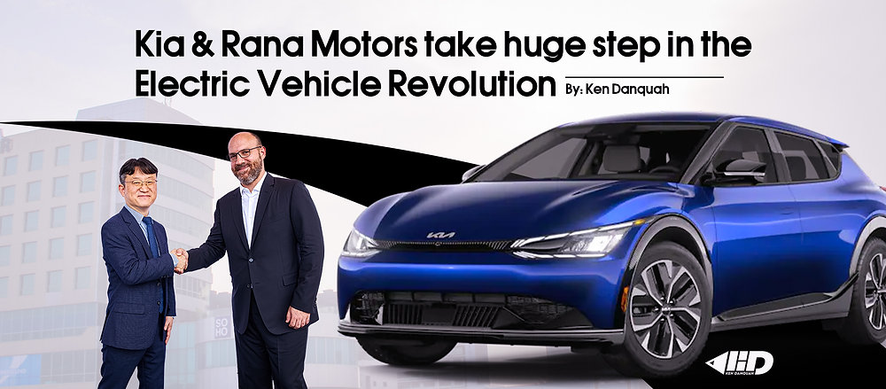 Kia and Rana Motors take a huge step in the Electric Vehicle Revolution.