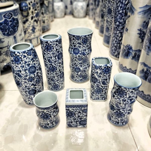 Lotus Scroll Vases | Sum Ngai Brass Factory