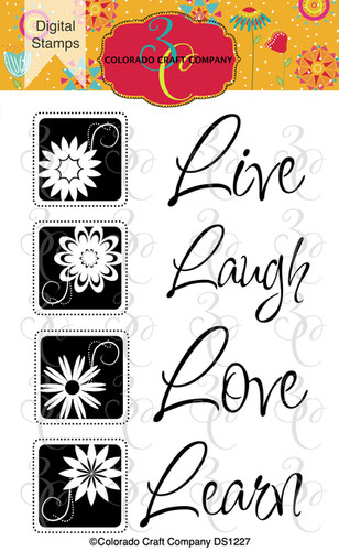 DS1227 Live. Laugh. Love. Learn. | coloradocraftco