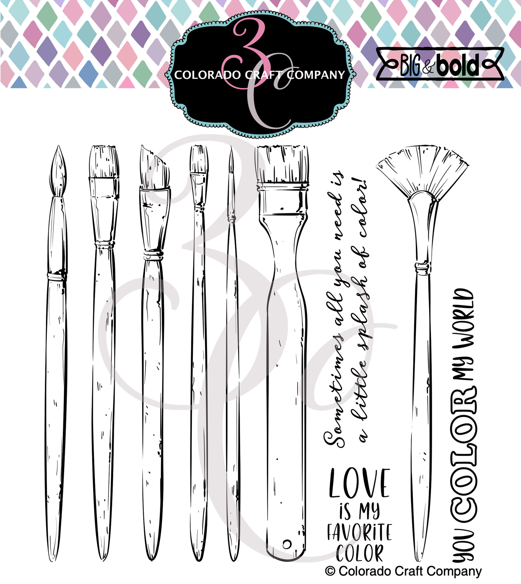 BB511 Big & Bold ~ Color My World