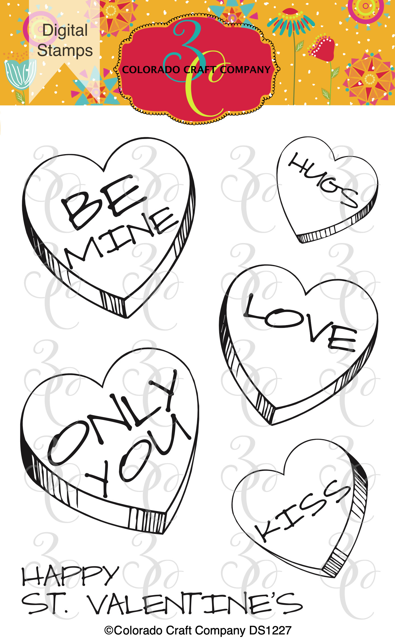 DS1228 Candy Hearts