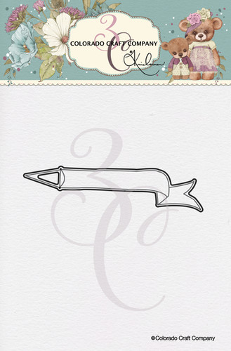 KL965-D Kris Lauren~Greetings Banner Dies | coloradocraftco